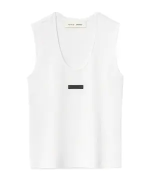 Fear Of God Logo Plaque Tank Top