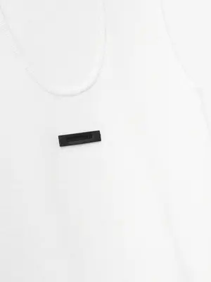 Fear Of God Logo Plaque Tank Top
