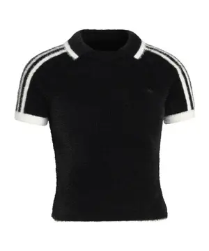 ADIDAS ORIGINALS Knitted Cali T-shirt - Black