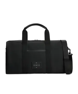 Tommy Hilfiger Logo-patch Holdall Bag - Black