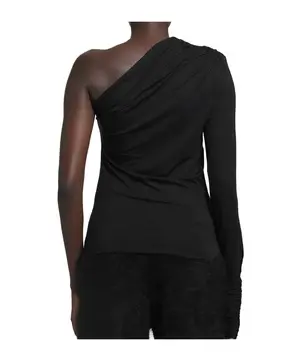 THOM KROM One-shoulder Thumb-slot Top