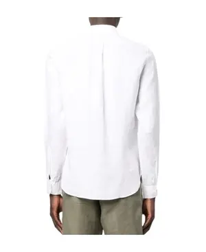 Vince Long-sleeve Linen Shirt