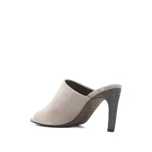 Brunello Cucinelli Peep-toe Heeled Sandals