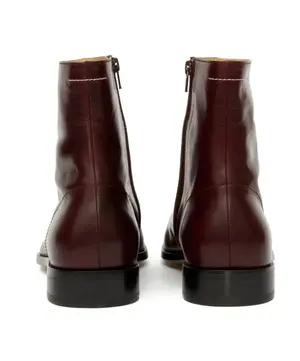 MAISON MARGIELA Round Toe Ankle Boots