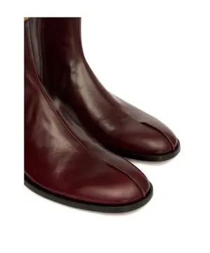 MAISON MARGIELA Round Toe Ankle Boots