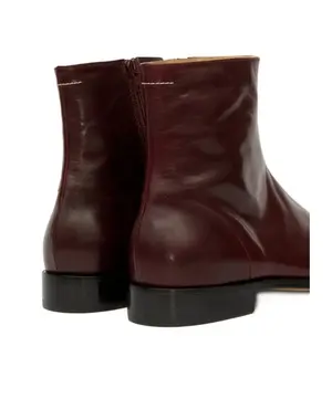 MAISON MARGIELA Round Toe Ankle Boots