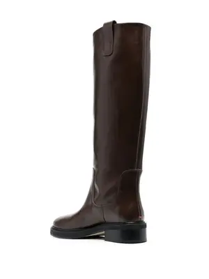AeydĒ Knee-length Leather Boots