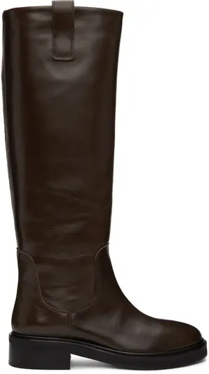 AeydĒ Knee-length Leather Boots