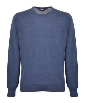 K-WAY Sebastien Crewneck Pullover - Blue