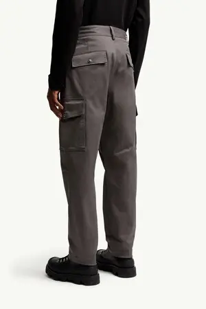 Moncler Cotton Gabardine Cargo Pants