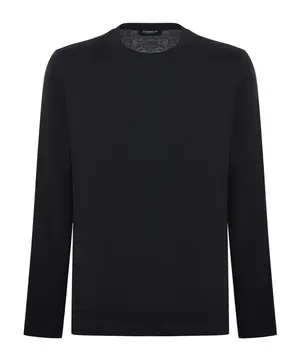 DONDUP Ribbed Crewneck T-shirt - Black