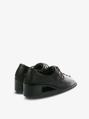 Hereu Lace-up Block-heel Pumps