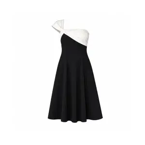 GIRL IN MIND Valerie One Shoulder Midi Dress