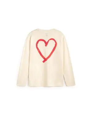 THINKING MU Heart Tape Emilio Long-sleeve T-shirt