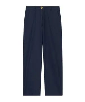 Armani Exchange Denim Wide Leg Trousers - Blue