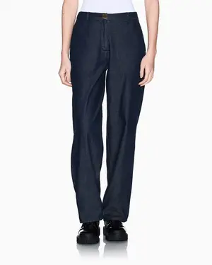 Armani Exchange Denim Wide Leg Trousers