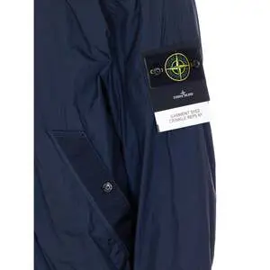 Stone Island Logo Garment Dyed Jacket