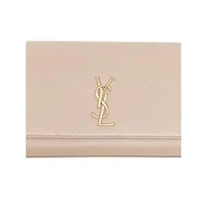 Saint Laurent Calf Leather Clutch Bag
