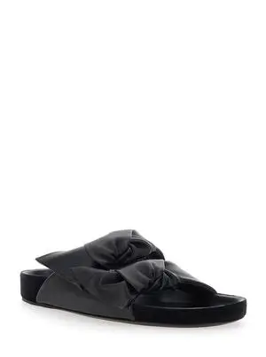 Isabel Marant Étoile Lennyo Leather Slip-on Sandals - Multicolor