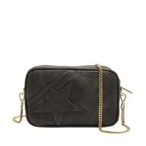 GOLDEN GOOSE Mini Star Crossbody Bag - Brown