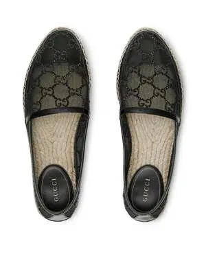 Gucci Espadrilles With Gg Crystals