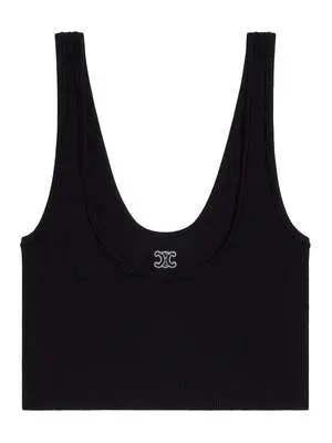 Celine Triomphe Cotton Top