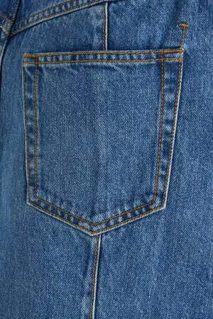 Alexander McQueen Denim Skirt - Multicolor