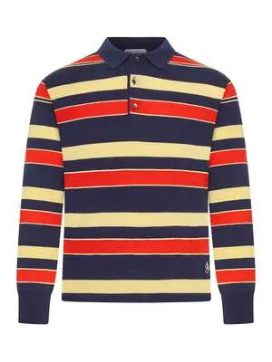 JW Anderson J.w.anderson Striped Knitted Rugby Polo - Multicolor