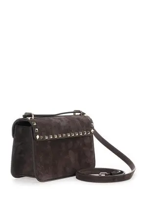 Valentino Garavani Suede Crossbody Bag - Multicolor