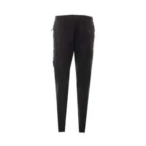 Stone Island Logo Track Pants - Black