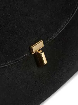 TOTEME T-lock Suede Bag