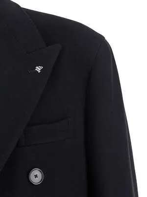 Tagliatore Londra' Oversized Double-breasted Coat In Wool