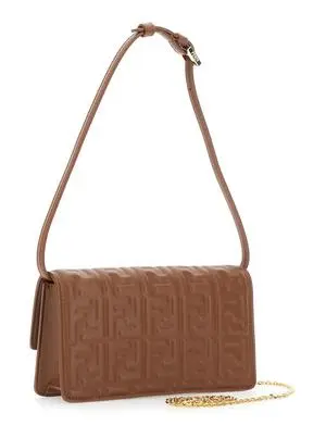Fendi Leather Cross Body Bag - Multicolor