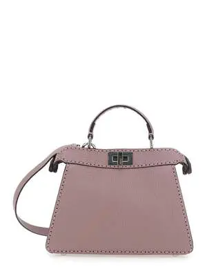 FENDI Fendi Peekaboo ISeeU Small Leather Handbag