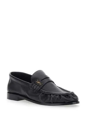 Saint Laurent Le Loafer In Leather - Black