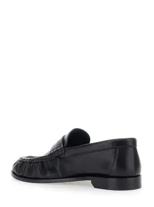 Saint Laurent Le Loafer In Leather - Black