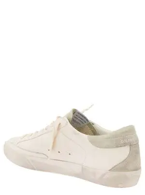 GOLDEN GOOSE Superstar Vintage Effect Leather Low Top Sneakers