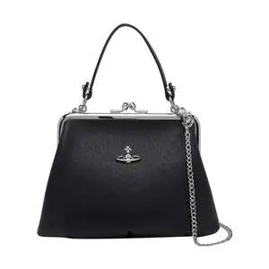 VIVIENNE WESTWOOD Granny Frame Purse - Black