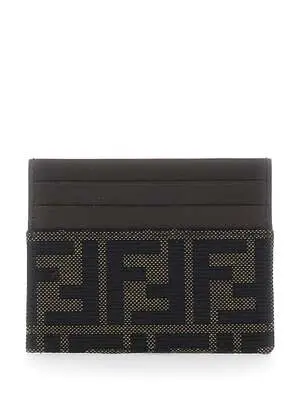 Fendi Ff Canvas + Pelle - Brown