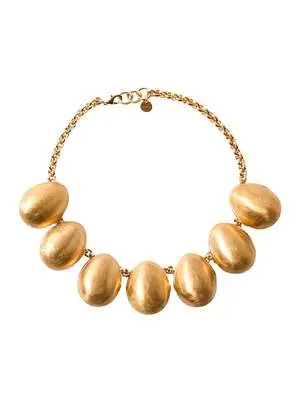 Jacquemus Necklace 'le Collier Raisin' Metallic With Copper And Brass Details - Multicolor