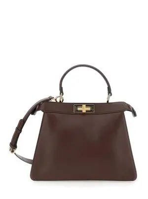 FENDI Fendi Peekaboo I See You Handbag With Sequins Embroidery