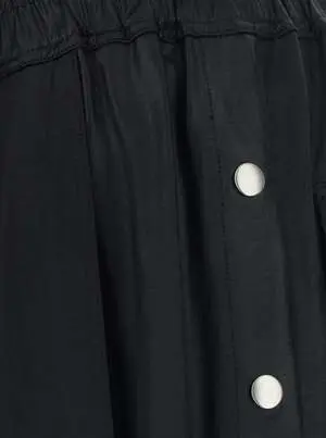 Rick Owens Shorts With Elasticated Waist And Drawstring In Tech Fabric For