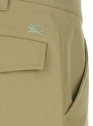 Burberry Arthur Cotton Trousers - Multicolor