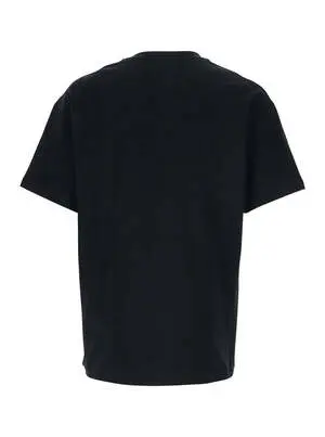 Givenchy T-shirt With Maxi Logo Lettering On The Front In Cotton For - Black