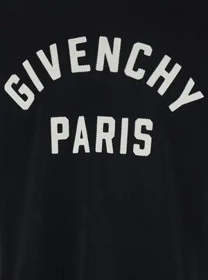 Givenchy T-shirt With Maxi Logo Lettering On The Front In Cotton For
