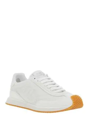 Dolce & Gabbana Leather Low Top Sneakers - White
