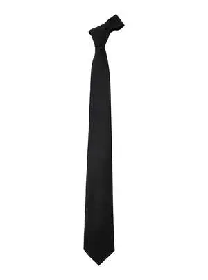 Tagliatore Classic Tie In Tech Fabric For - Black