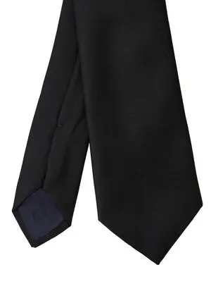 Tagliatore Tech Fabric Neck Tie - Black