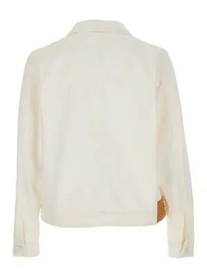 AMI Paris Classic Collar Zip Up Jacket - Multicolor