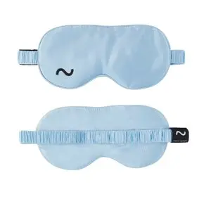 FIERCE NATURE LTD Pure Silk Eye Mask - Blue